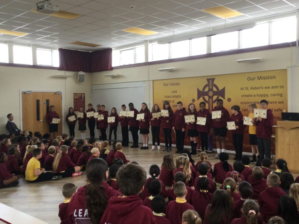 Attendance assembly | St Aidan's Church of England Primary School